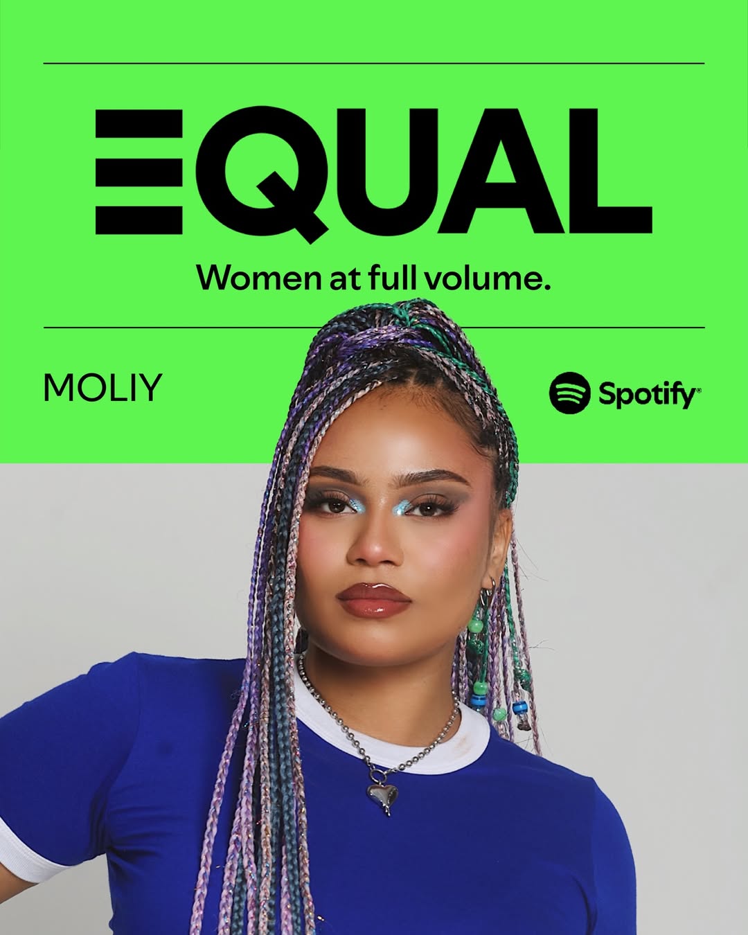 MOLIY Named Spotify EQUAL Africa Artist Of The Month